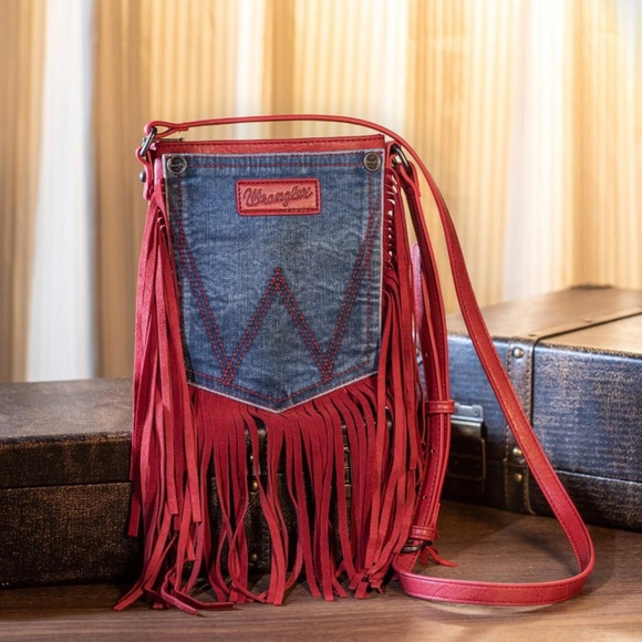 Wrangler | Bags | Wrangler Montana West Fringe Crossbody Purse For ...